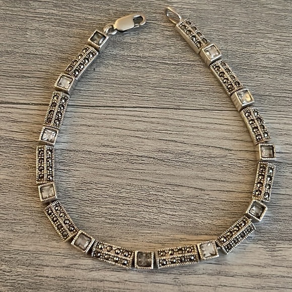 Judith Jack | Jewelry | Vintage Judith Jack Silver Marcasite Bracelet ...